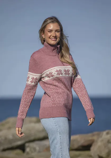 Ferdigstrikk - SNØROSE